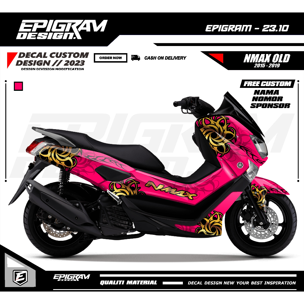 Jual Stiker Decal NMAX OLD 2016-2019 Fullbody - Dekal Sticker Yamaha ...