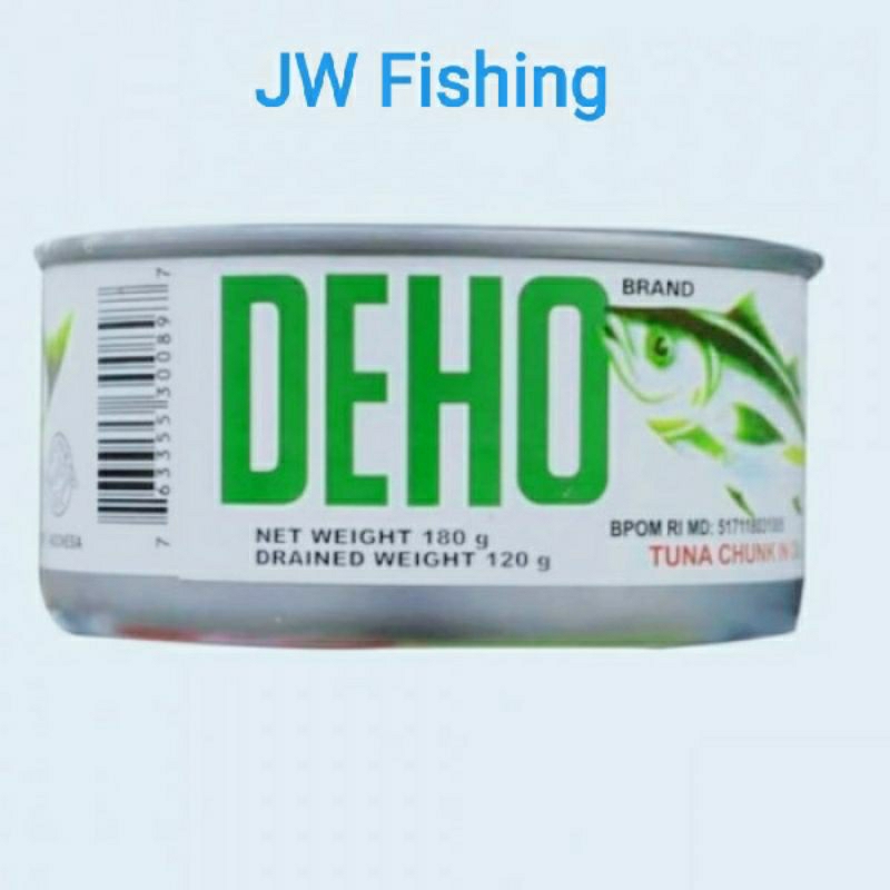 Jual DEHO tuna kaleng 180g | Shopee Indonesia