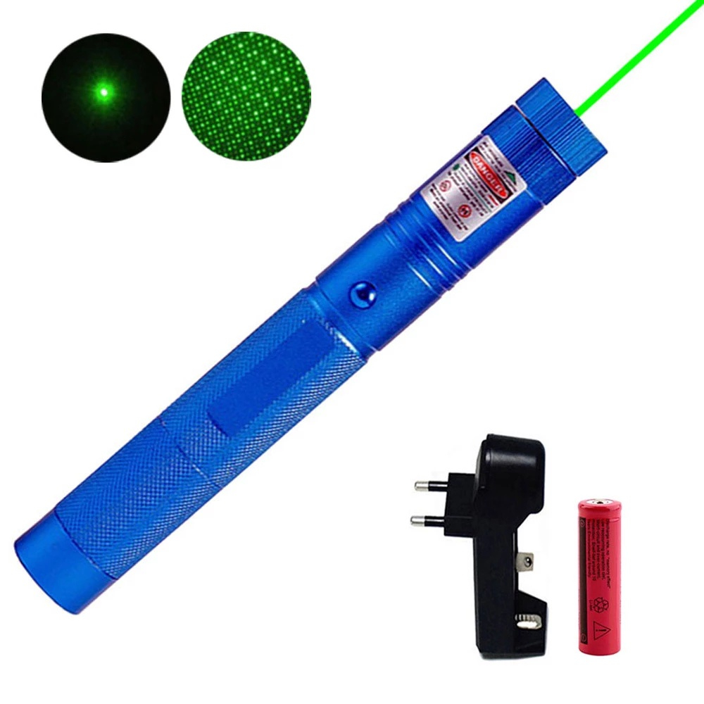 Jual Green Laser Pointer Lampu laser penunjuk laser hijau berkekuatan ...