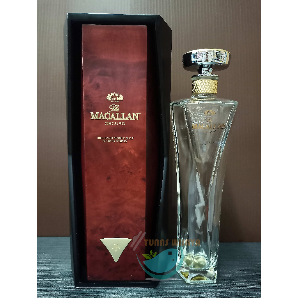 Jual Botol bekas Macalan Oscuro Rare 700 ML + Box | Shopee Indonesia
