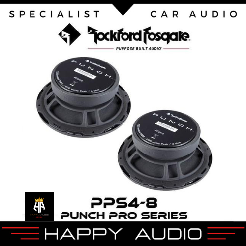Jual Speaker Midbass Rockford Fosgate Pps4 8 Audio Mobil 100 Original Shopee Indonesia