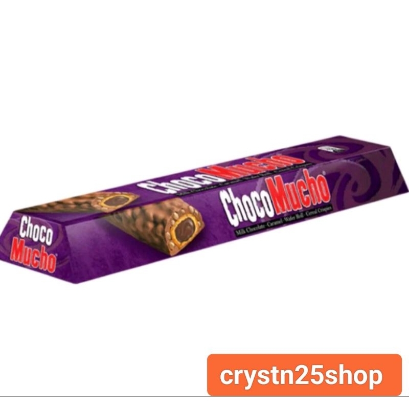 Jual Choco mucho - Big bar wafer roll chocolate 125gr | Shopee Indonesia