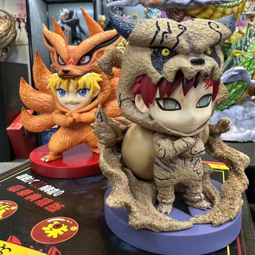 Jual [ Foto Asli ] Statue Figure Naruto & Gaara Chibi Ada Box | Shopee ...
