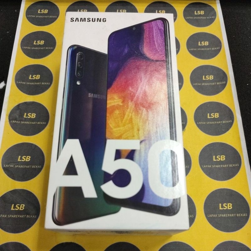 Jual DUS BOX HANDPHONE SAMSUNG A50 A505F ORIGINAL BEKAS | Shopee Indonesia