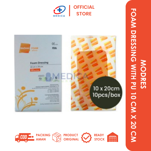 Jual Modres Dressing Foam with PU 10 X 20 cm (harga 1 pcs ) | Shopee ...