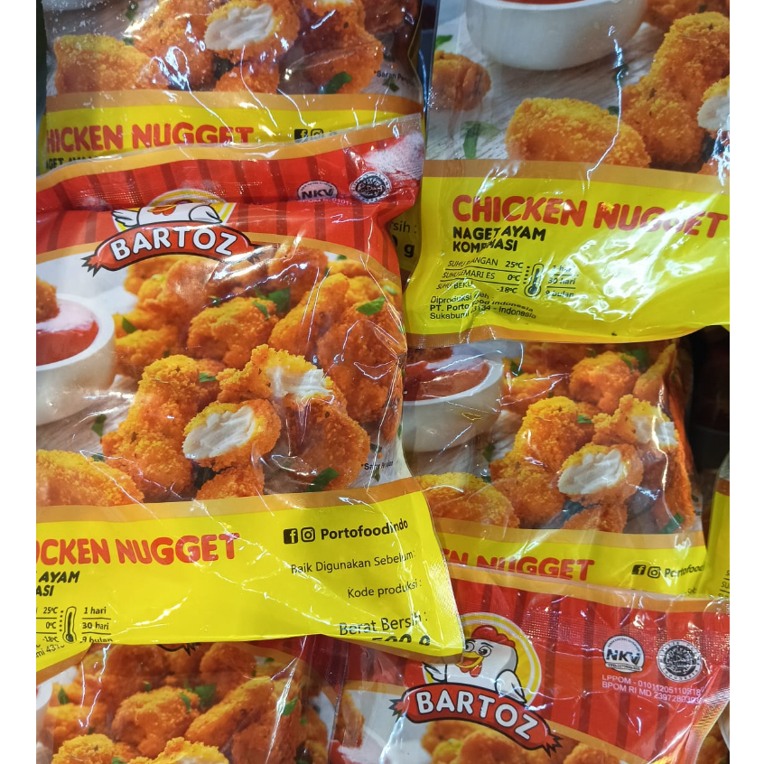 Jual NUGGET BARTOZ 500GR & 1KG | Shopee Indonesia