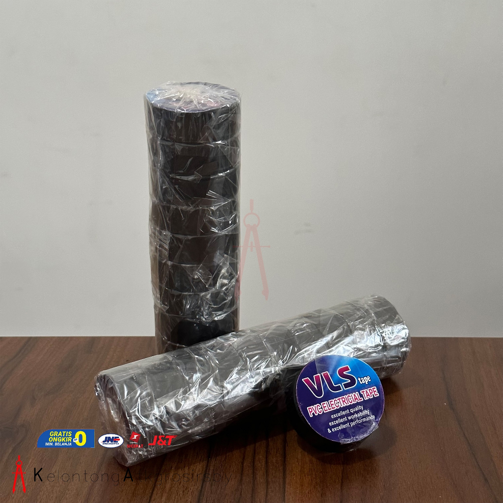 Jual Isolasi Jumbo (10pcs) Listrik / PVC Hitam Jumbo | Shopee Indonesia