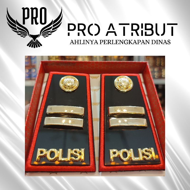 Jual Pro Atribut - Pangkat PDH IPTU Lis merah Akrilik eksklusif ...