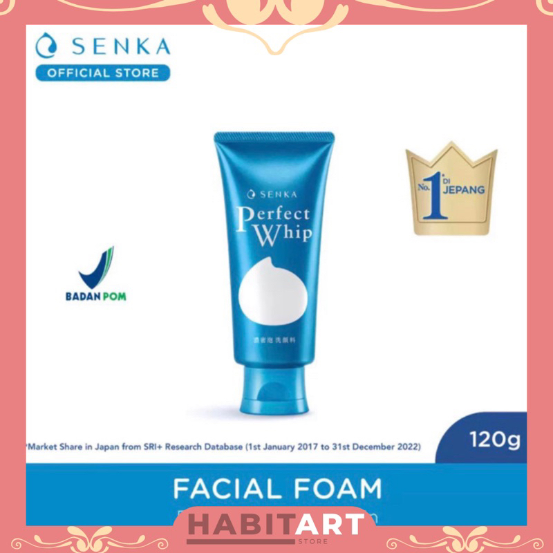 Jual Senka Perfect Whip Facial Foam 120 ml | Shopee Indonesia