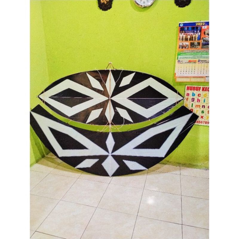 Jual Layangan Gapangan mini 50cm+sampul | Shopee Indonesia