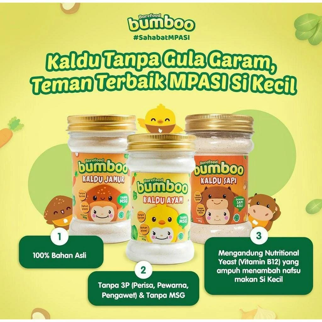 Jual BUMBOO Kaldu MPASI Non MSG Tanpa Gula Tanpa Garam / Kaldu Ayam ...