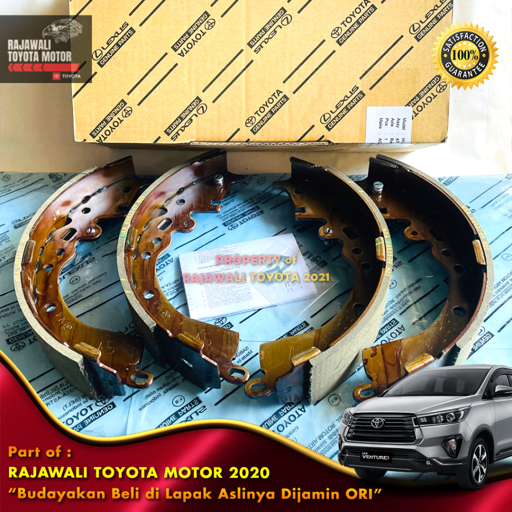 Jual Kampas Rem Belakang Innova Reborn & Hilux Revo Single Cabin 2015 ...