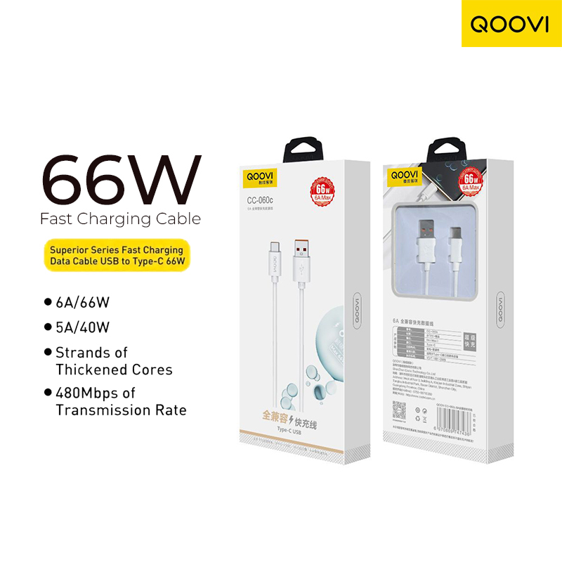 Jual Qoovi Kabel Data Charger Super Fast Charging USB to Micro USB ...