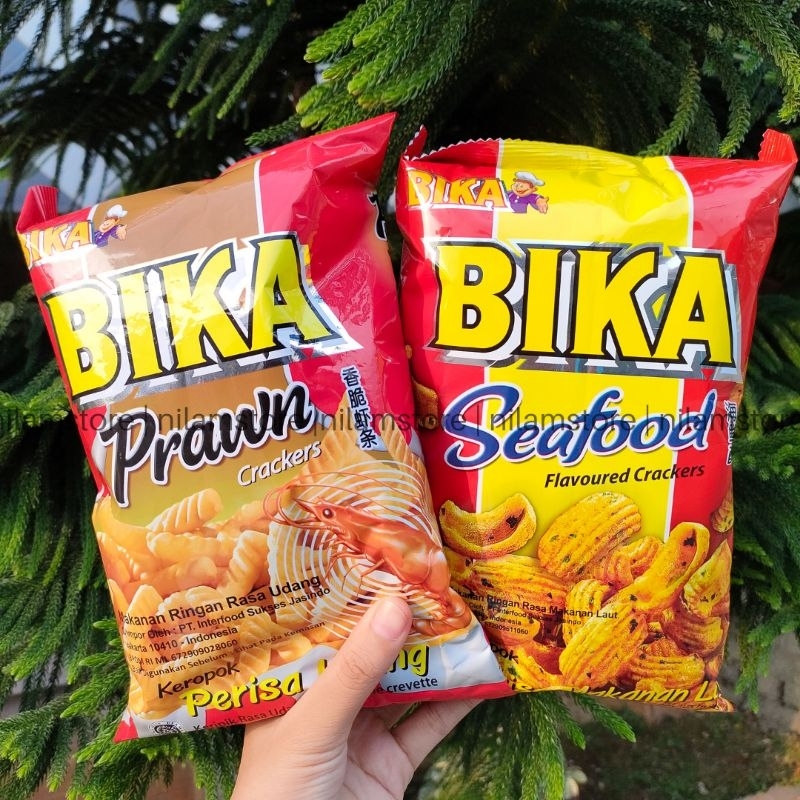 Jual Bika Prawn Crackers Makanan Ringan Seafood/Udang | Shopee Indonesia