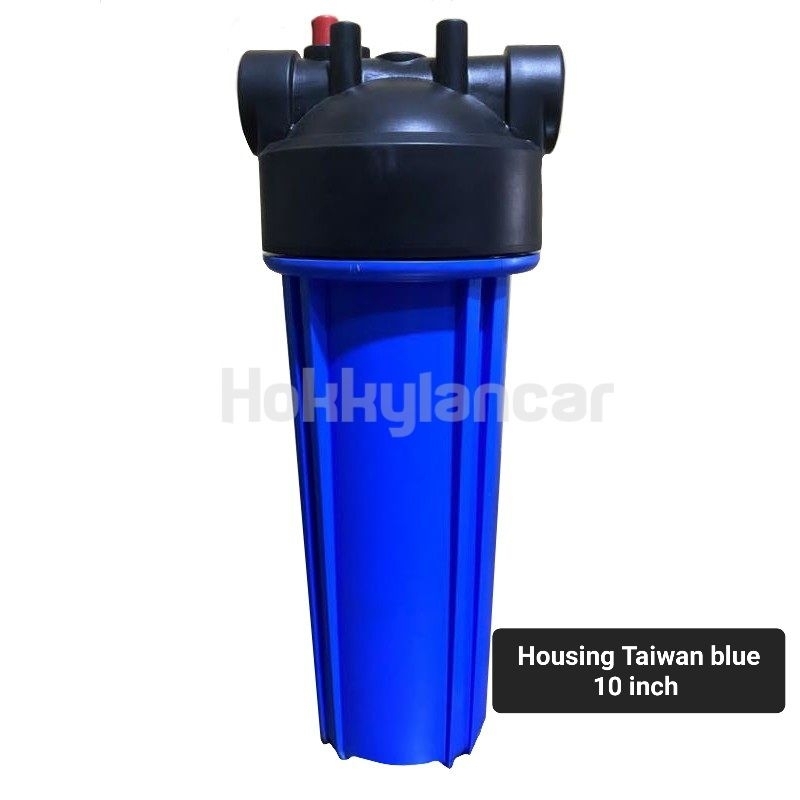 Jual Housing Filter Air 10 inch Double O Ring Blue Drat 3/4 TAIWAN ...