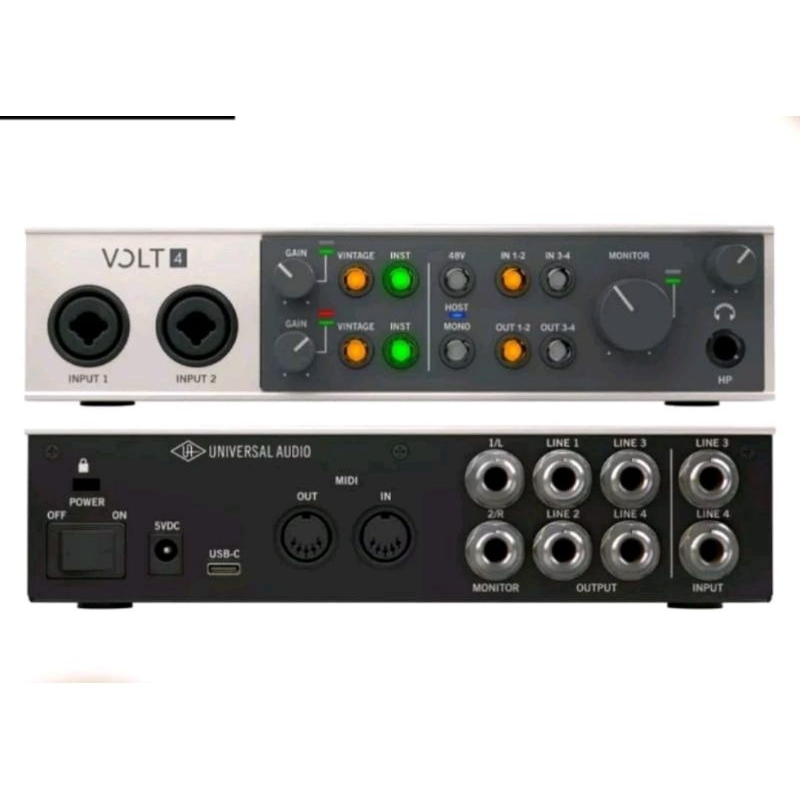 Jual Universal Audio Volt4 4-in/4-out USB 2.0 audio interface Volt4 ...