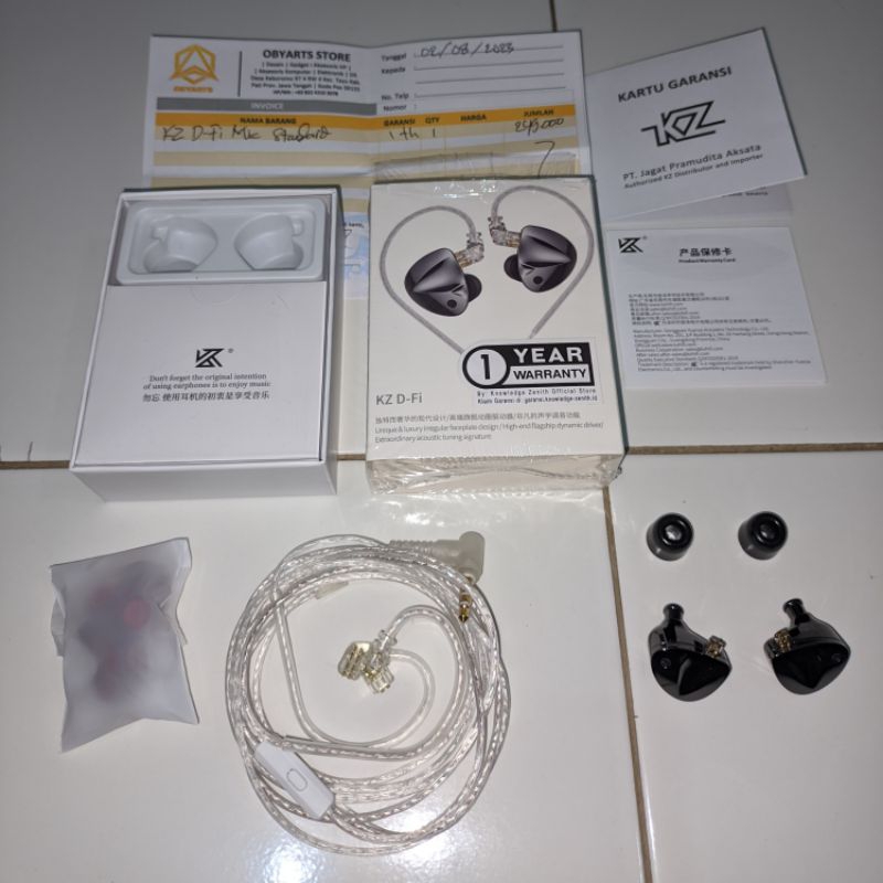 Jual KZ D-Fi Standard Ver. Mic not Chu Ola Piccolo Castor EW200 | Shopee Indonesia