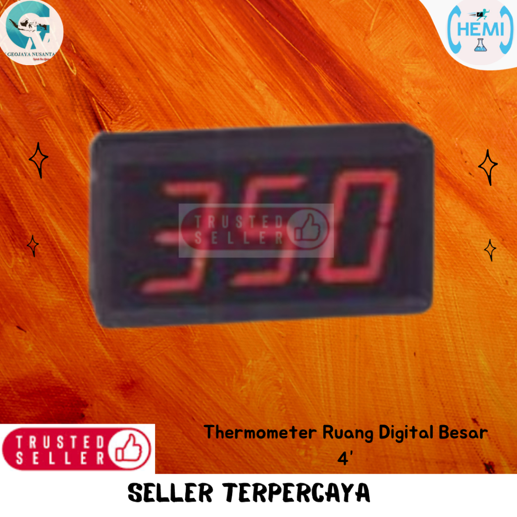 Jual Thermometer Ruang Digital Besar 4”(Ambient) | Shopee Indonesia