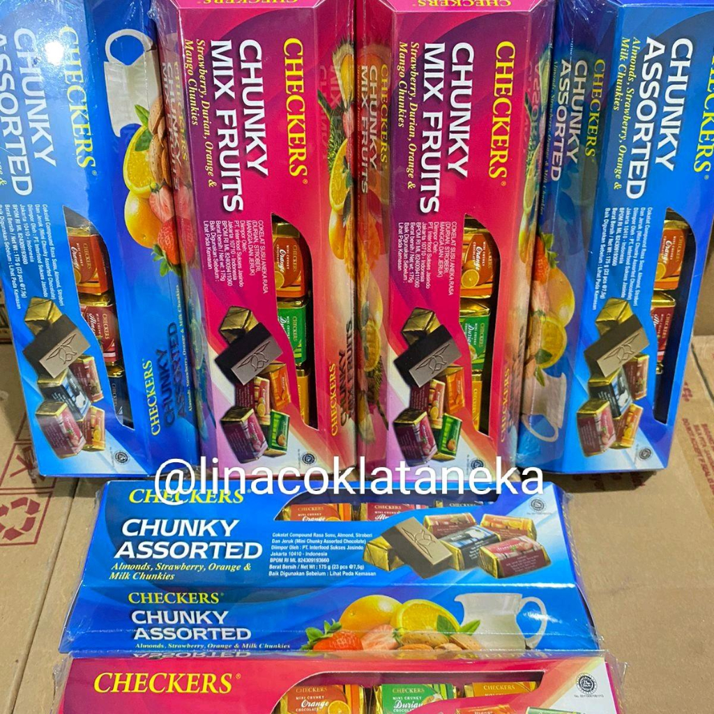 Jual Coklat Checkers 23x7,5g | Shopee Indonesia