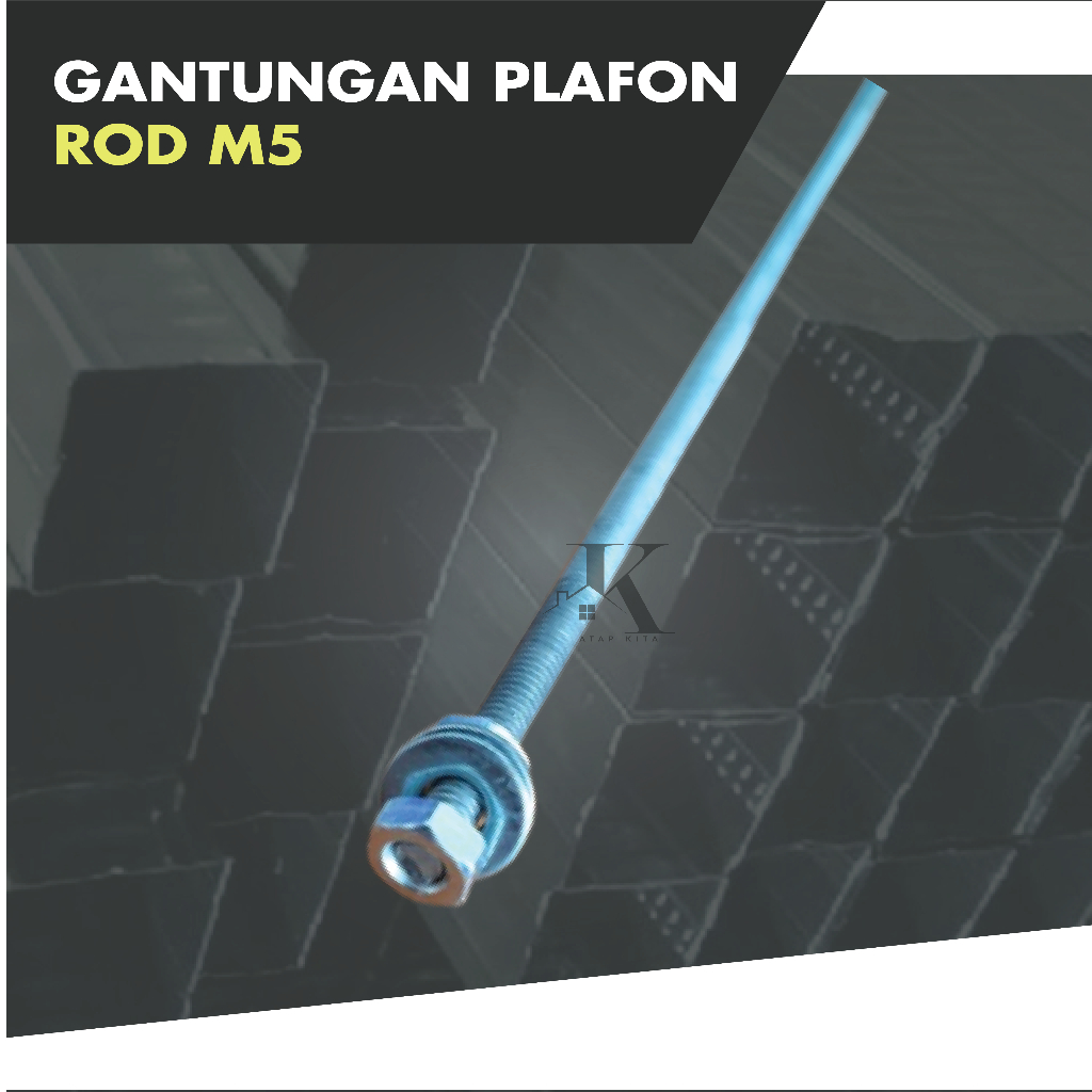 Jual Gantungan Rangka 50 cm / Rod M5 / Rot / Gantungan Metal Furing ...