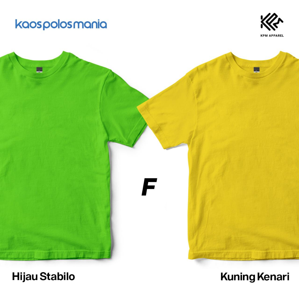 Jual [PAKET HEMAT] KPM Apparel 2 Pcs Kaos Classic Premium Reguler dan Big Size Cotton Combed 20s ...