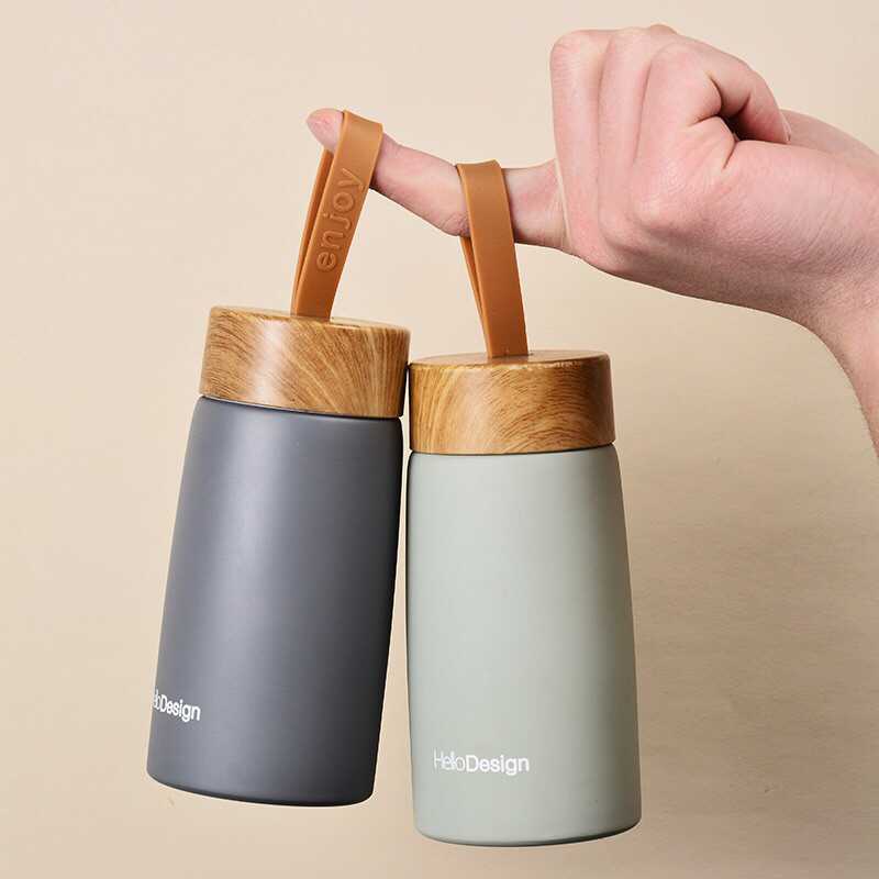 Jual botol minum tumbler stainless steel sus304 HELLO DESIGN BPA Free ...