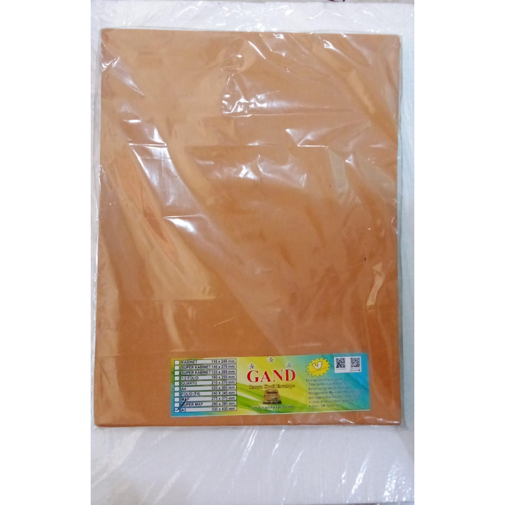 Jual Map Coklat A3 Merek GAND | Shopee Indonesia