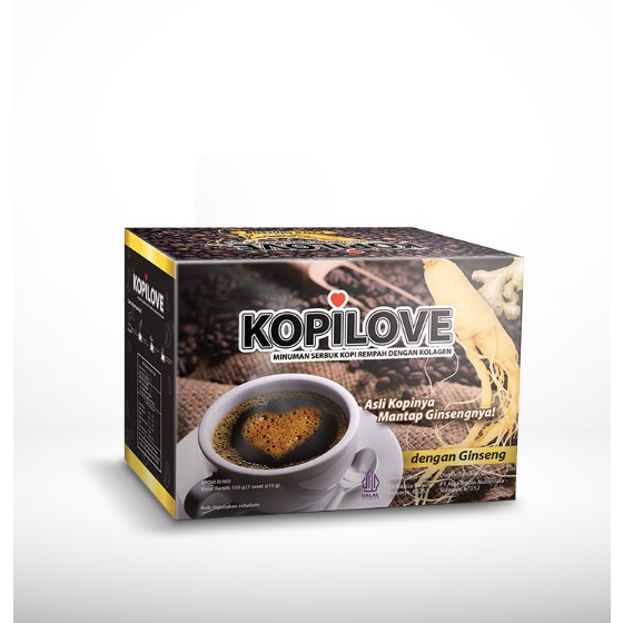 Jual KopiLove Kopi Rempah Kolagen - Kopi Love Herbal Kesehatan - Kopi ...