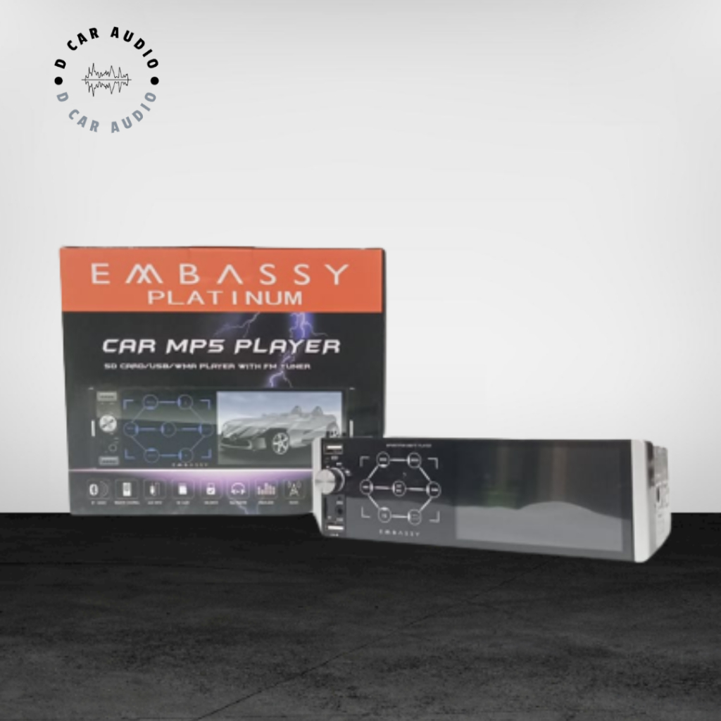 Jual Tape Mobil Single din Embassy Mp5 Layar sentuh 4 Inch Bluetooth ...