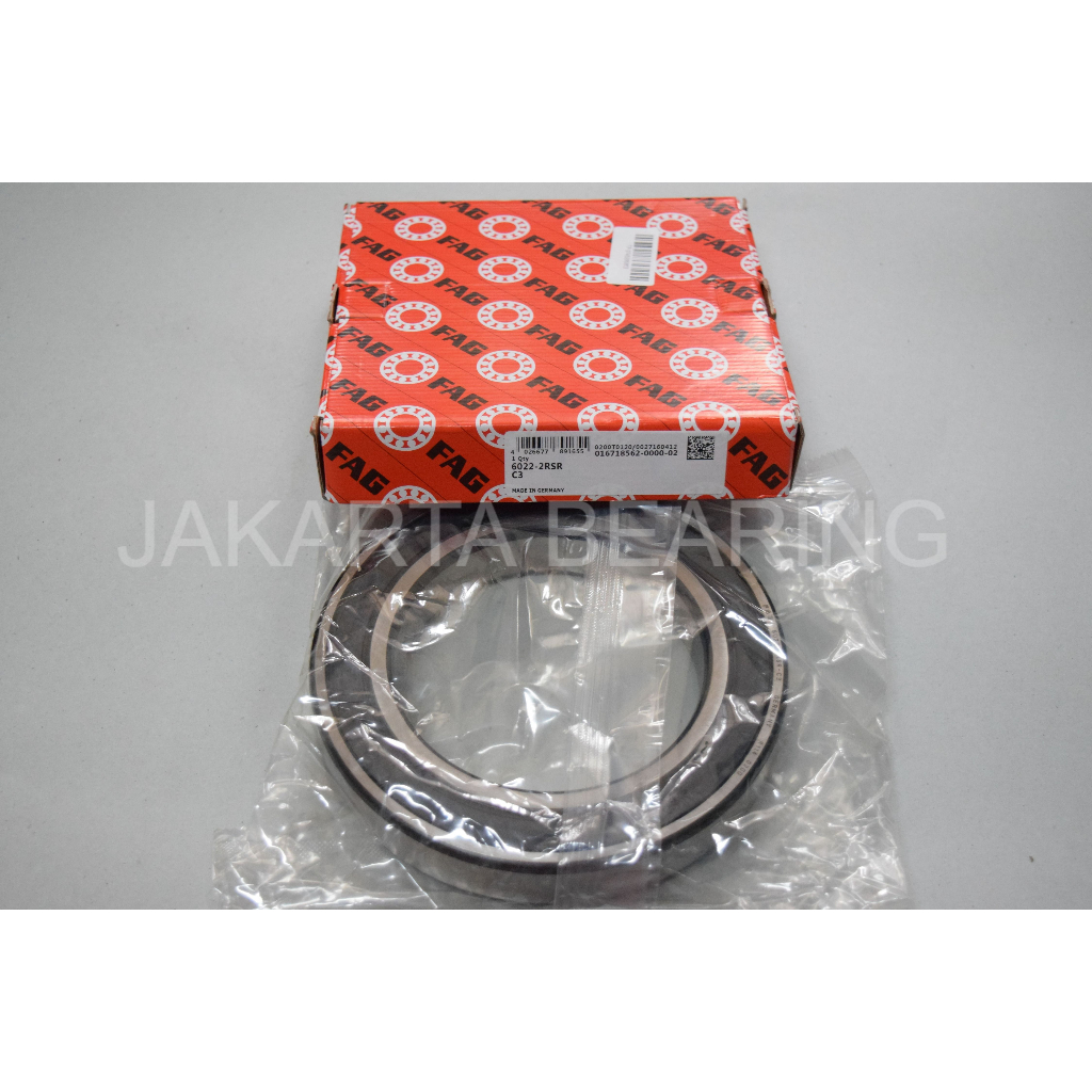 Jual Ball Bearing FAG 6022 2RSR C3 ORIGINAL | Shopee Indonesia