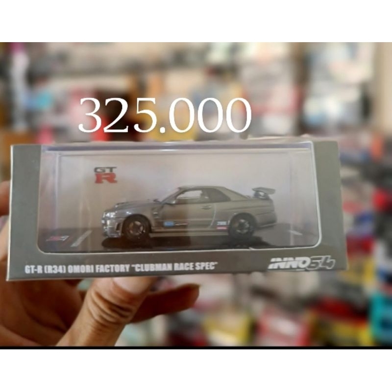 Jual INNO GTR R34 OMORI FACTORY CLUBMAN RACE SPEC | Shopee Indonesia