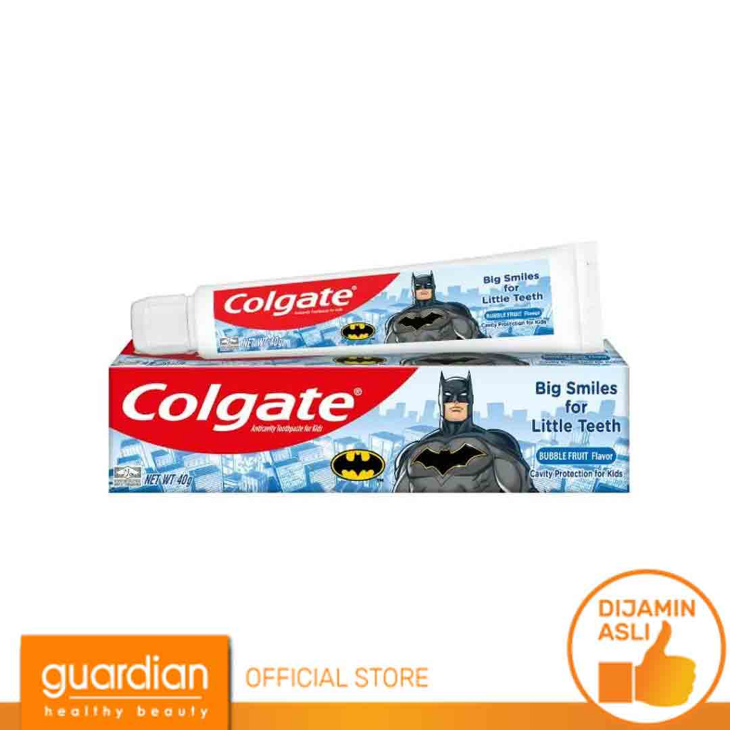 Jual Colgate Kids Batman Bubble Fruit Toothpaste 40Gr | Shopee Indonesia