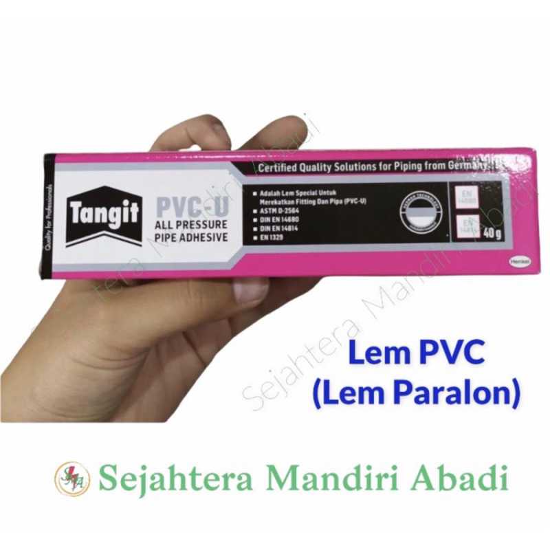 Jual Lem Tangit Lem PVC Tube 40gr Lem Pipa Lem Paralon | Shopee Indonesia