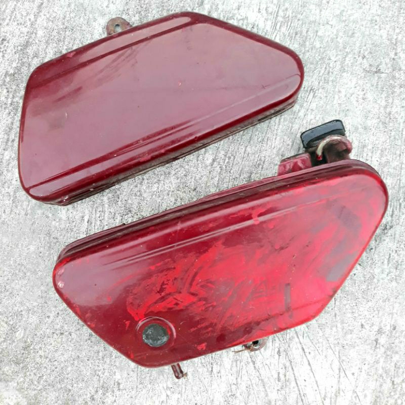 Jual Yamaha RS100 RS125 RS 100 125 Tabung Box Tempat Botol Oli Samping ...