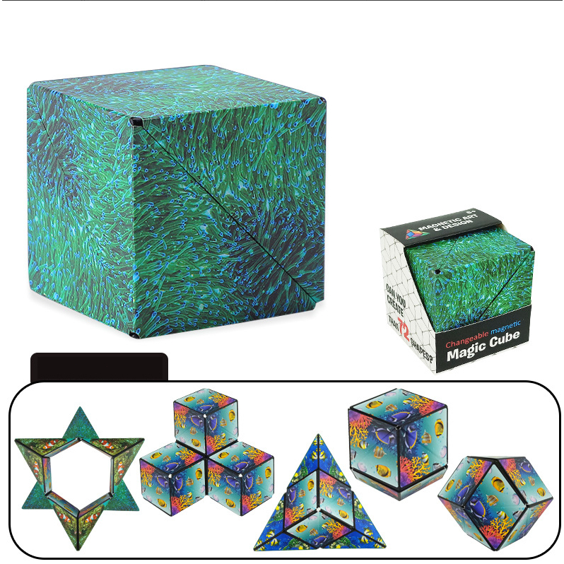 Jual Kuba Rubik Versatil Magnetik Rubik Magnetic Mainan Puzzle Kubus ...