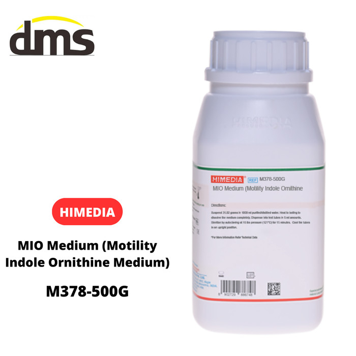 Jual MIO Medium (Motility Indole Ornithine Medium) M378-500G Himedia | Shopee Indonesia
