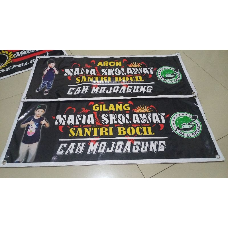 Jual banner mafia sholawat / banner syekhermania desain bebas (baca ...