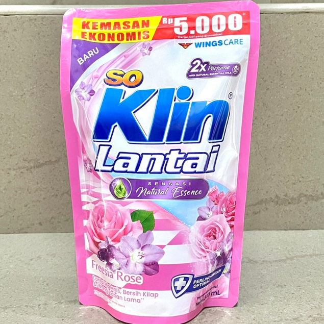 Jual So Klin Lantai Pouch 310 ml (kemasan baru) | Shopee Indonesia
