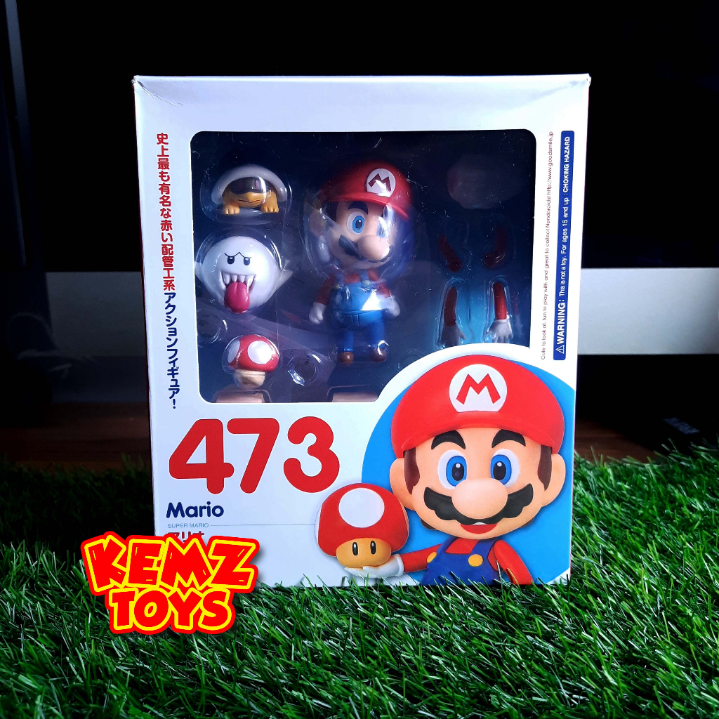 Jual NENDOROID 473 SUPER MARIO BROS KWS | Shopee Indonesia