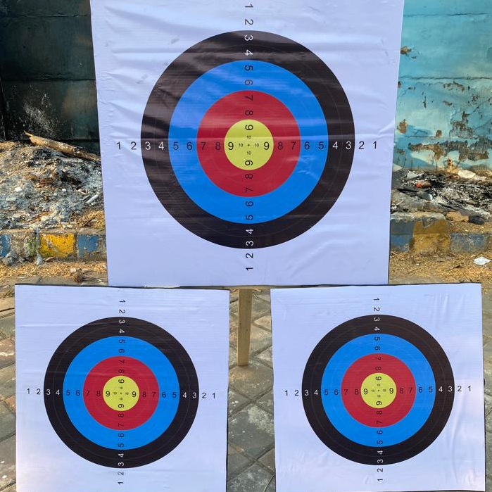 Jual 50 X 50 X 8 CM BANTALAN PANAHAN TARGET SASARAN PANAHAN PROMO FACE ...