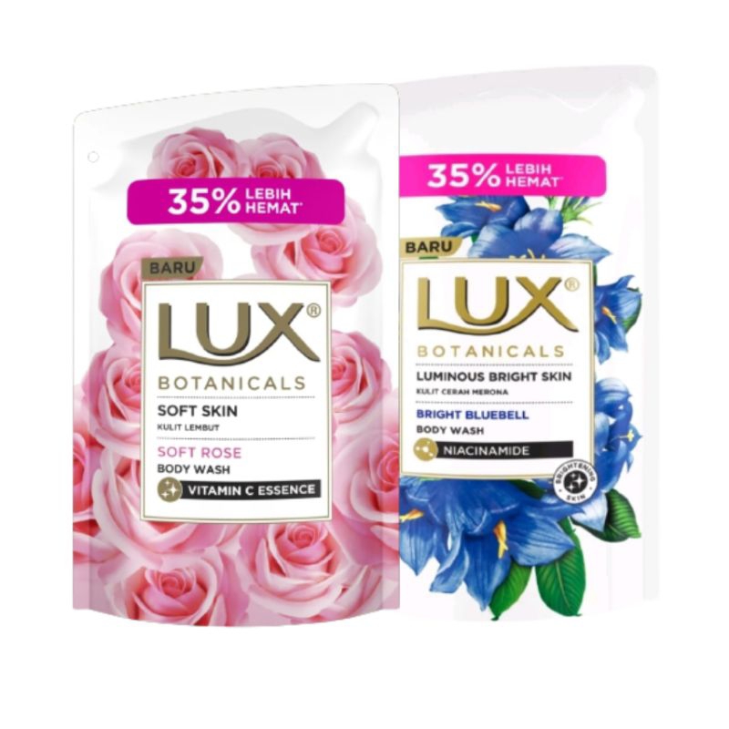Jual LUX Botanicals Body Wash Sabun mandi cair kemasan 825ML | Shopee Indonesia