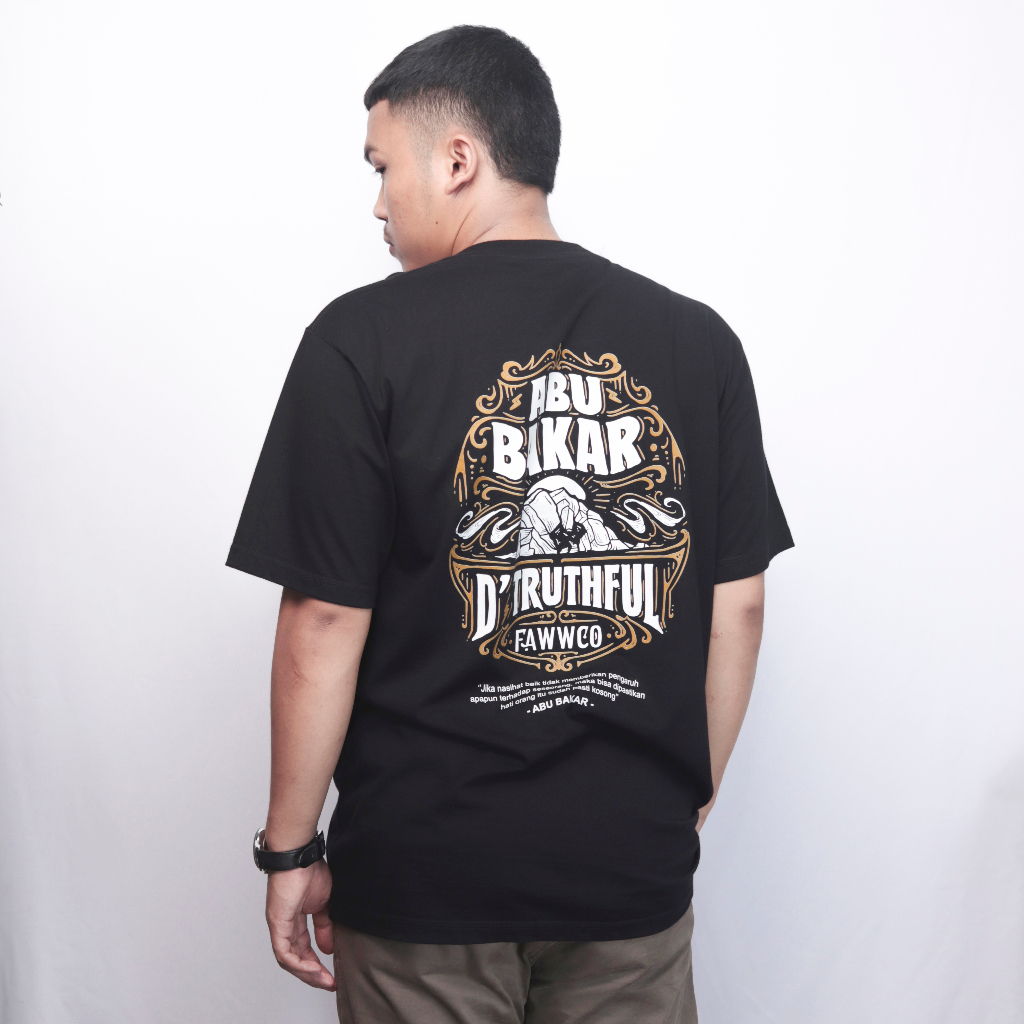 Jual FAWWCO Abu Bakar Lettering - Kaos Dakwah Santri Populer 24S ... Jual FAWWCO Abu Bakar Lettering - Kaos Dakwah Santri Populer 24S ...