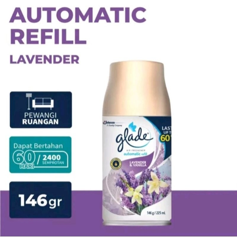 Jual Glade Matic Spray Refill 146gr / 225ml - Pengharum Ruangan | Shopee Indonesia