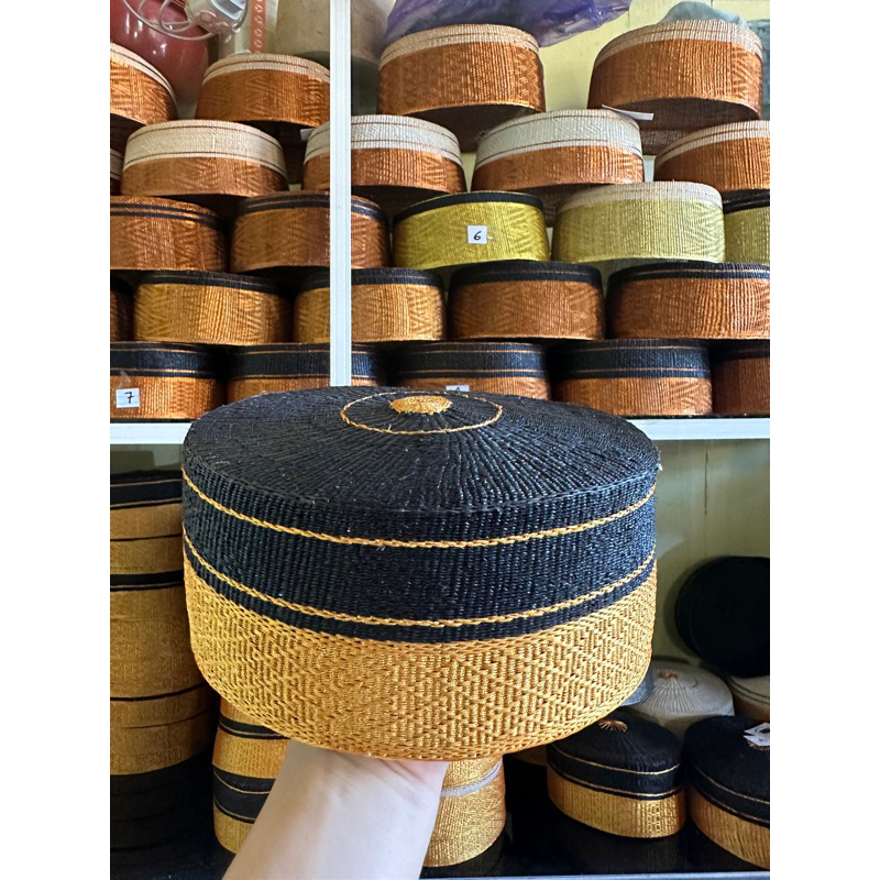Jual songkok recca/peci bugis/ khas bone/serat halus (standar) | Shopee ...