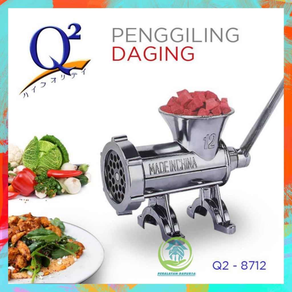 Jual PENGGILING DAGING MANUAL / GILINGAN DAGING Q2 8712 / PENGGILNGAN ...
