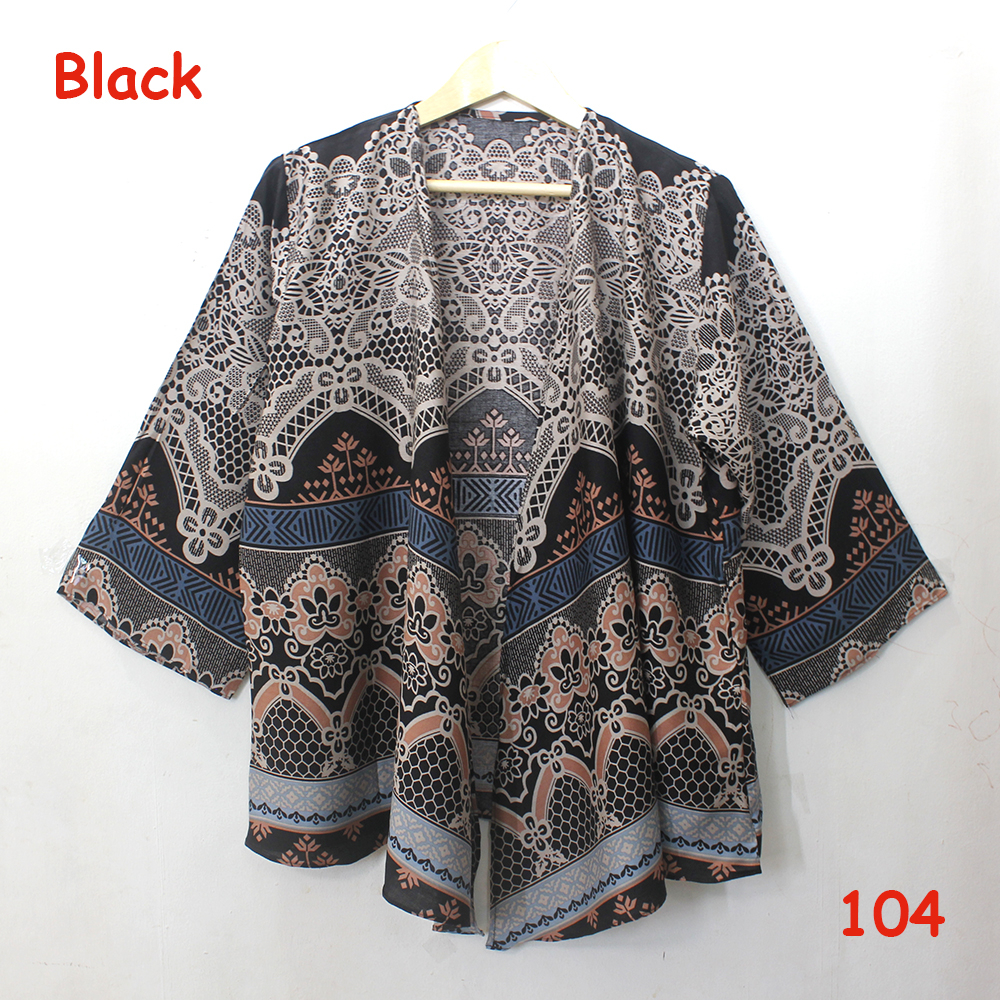 Jual 𝑱𝒂𝒌𝒂𝒓𝒕𝒂𝑭𝒂𝒔𝒉𝒊𝒐𝒏 cardigan outer layer katun tribal motif etnik bahan ...