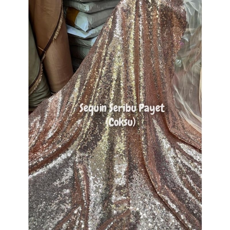 Jual KAIN SEQUIN DEKORASI BACKDROP - Kain Sequin 1000 Payet - Kain ...