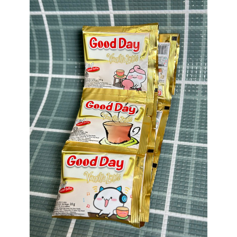 Jual Good Day 3 in 1 kemasan sachet 20gr varian rasa Carrebian Nut ...