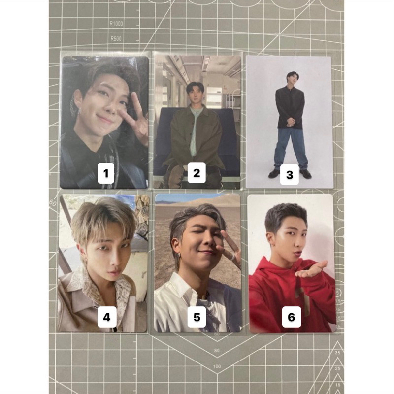 Jual OFFICIAL BTS NAMJOON PHOTOCARD 2 | Shopee Indonesia
