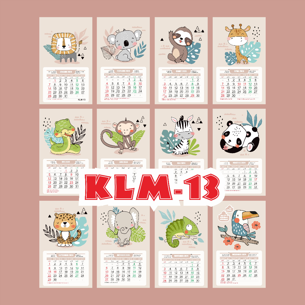 Jual Kalender Meja Mini aesthetic - kalender aesthetic desk calendar ...